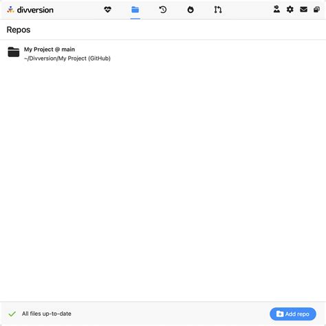 App User Interface Divversion Docs