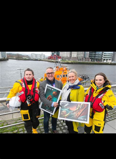 Happy 200th Birthday Rnli Great Honour To Launch Stamps On The Liffey Today With Anna Classon