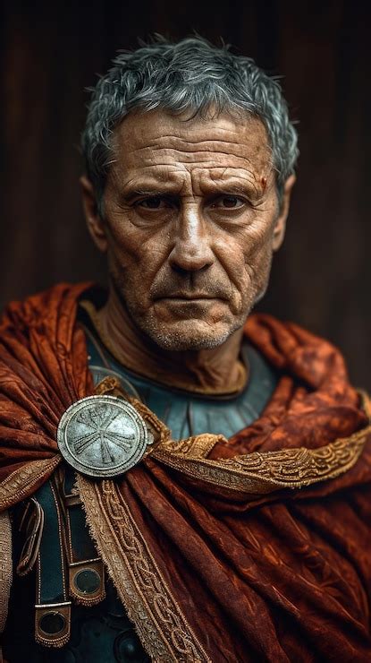 Premium Ai Image Gaius Julius Caesar Roman General Statesman And