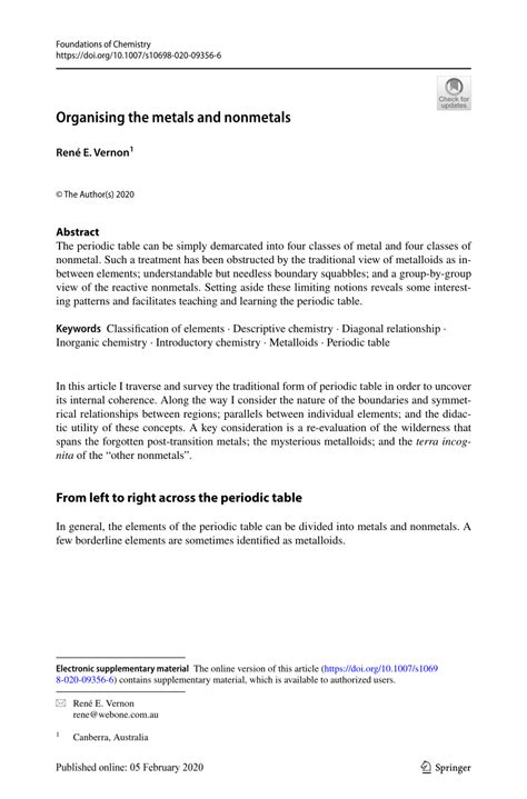 Most Reactive Nonmetals On The Periodic Table Buildtaste