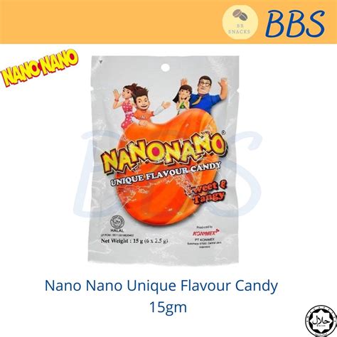 [bbs] Nano Nano Sweet Tangy Candy 15g Shopee Malaysia