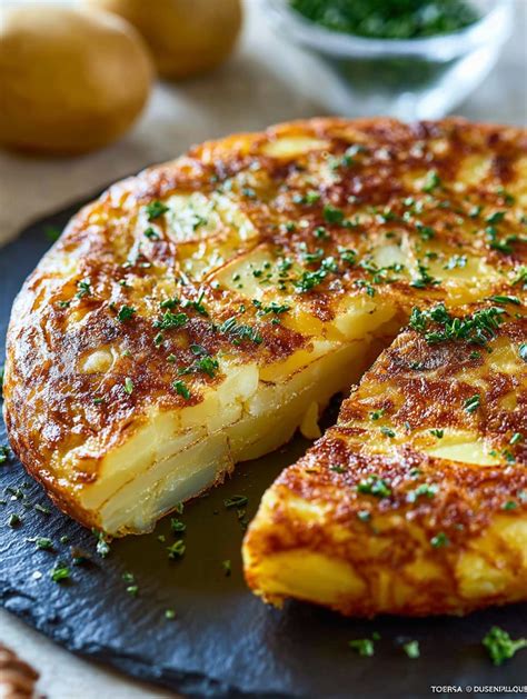 Irresistible Tortilla Espanola Spanish Potato Recipe Tastepit