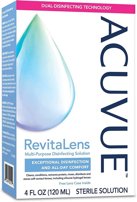 Acuvue Revitalens Multi Purpose Disinfecting Solution 4 Oz Pack Of 2