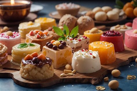 Premium Ai Image Eastern Sweets