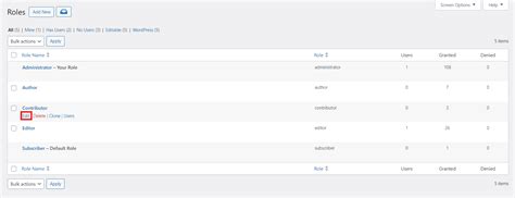 how to edit and manage wordpress user roles and permissions