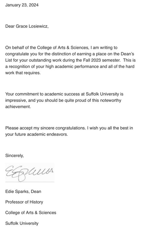 I Am Thrilled To Announce I Have Earned A Spot On Suffolk Universitys