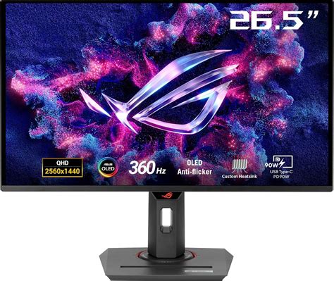 Asus Rog Strix Oled Xg27acdng Gaming Monitor 27 Inch 1440p Qd Oled