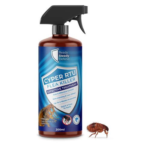 Flea Killer Spray 200ml Cyper Rtu