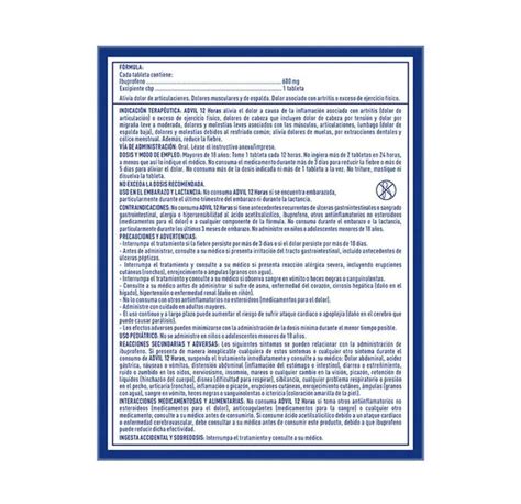 Farmacia París Algitrin 325 200 Mg 12 Tabletas