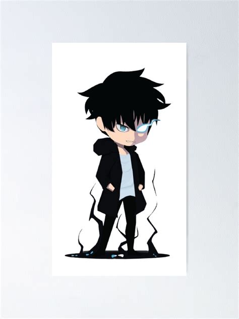Solo Leveling Chibi Design Poster For Sale By Unbelievableco Redbubble