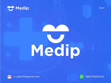 Medip A Modern Medical App Icon And Logo Design On Behance