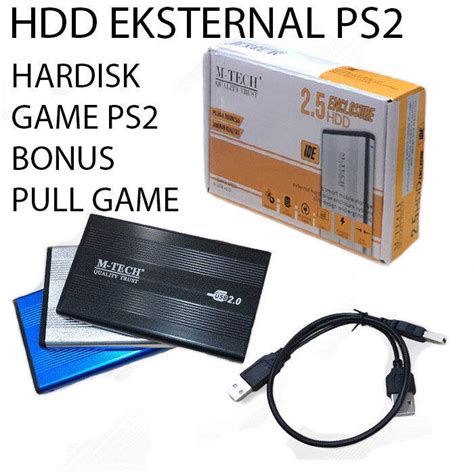 Hdd Hardisk Eksternal Ps2 500gb 250gb 160gb 120gb Lazada Indonesia
