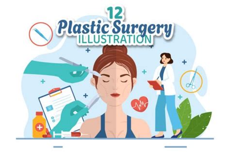 12 Plastic Surgery Illustration Graphic By Denayunecf · Creative Fabrica