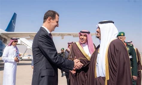 Al Assad Arrives In Saudi Arabia To Attend Arab Islamic Summit Enab Baladi