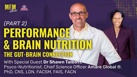 Performance And Brain Nutrition With Dr Shawn Talbott