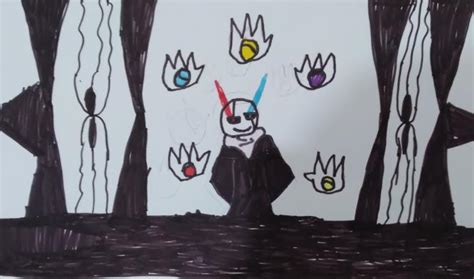 Glitchtale Gaster By Cosmicsans0 On Deviantart