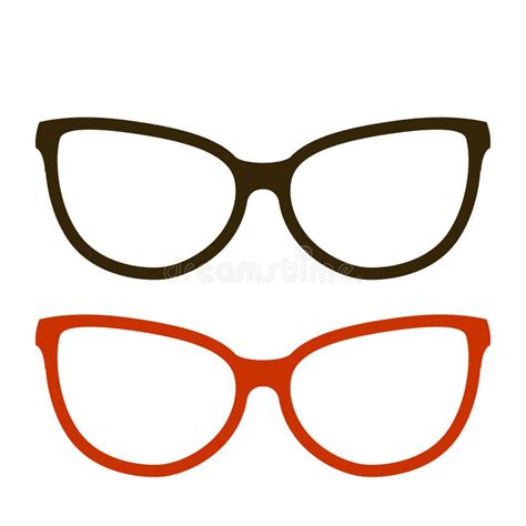 Vector Graphic Eyeglass Frames Stock Illustrations 31 Vector Graphic