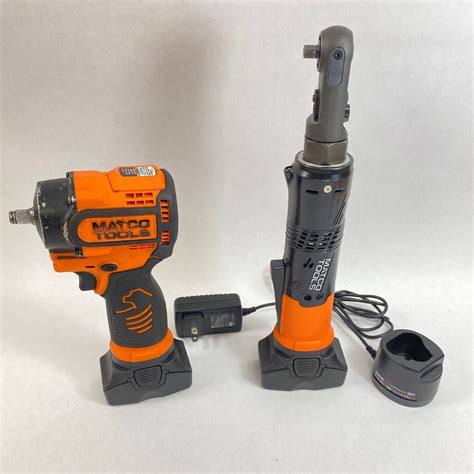 Matco Tools 16v Cordless Infinium 38” Drive Stubby Impact Wrench And 14