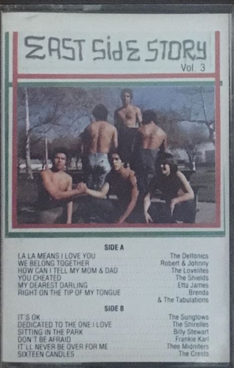 East Side Story Vol 3 Cassette Discogs