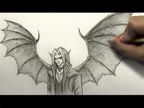 Demon Wing Drawings 4600 Demon Wings Stock Illustrations
