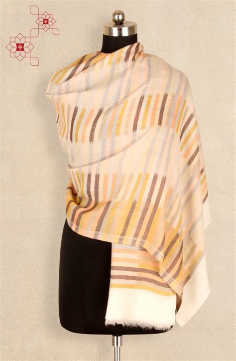 Multi Coloured Women Woolen Stole 91063683