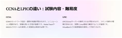 Ccna Lpic どちらの資格を取るべき？実体験をもとに違いとメリットを徹底比較！ Goritec