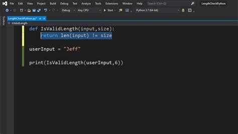 Python Validation Length Check Tutorial Part 4 Youtube