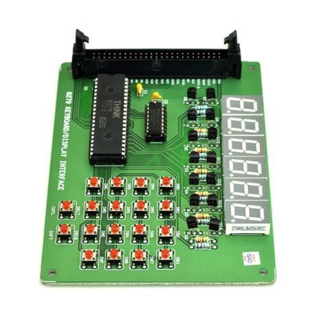 8279 keyboard and display interface card