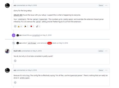 Prettier Syntaxerror Expected