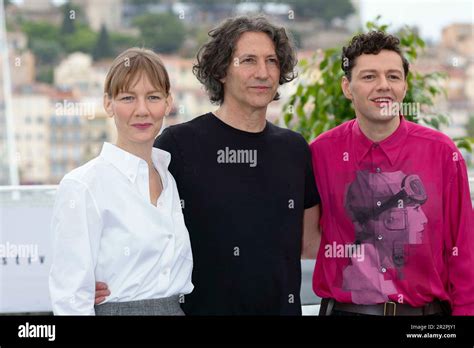 Sandra Huller Jonathan Glazer And Christian Friedel Pose At The The