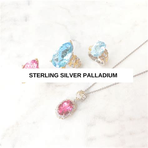 Sterling Silver Palladium Alloy