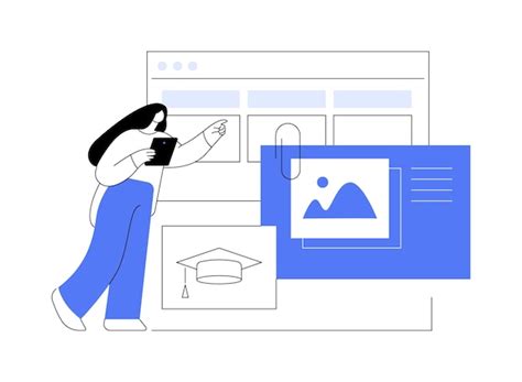 Premium Vector Attach Assignment Isolated Cartoon Vector Illustrations