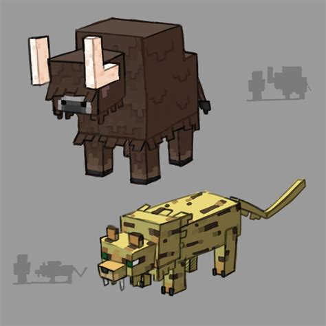 Minecraft Fan Mobs Minecraft Mobs Art