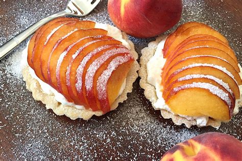 Peach Tartlets