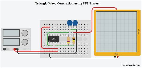 Circuit Diagram Of Square Wave Generator Using Ic 555