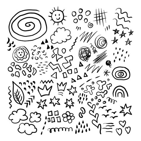 Black Scribbles