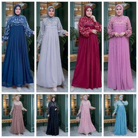 Jual Glamour Dress By Pj Bin Rusli Shopee Indonesia