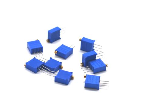 50pcs 3296w 503 Multiturn Trimmer Potentiometer 50k Ohm High Precision