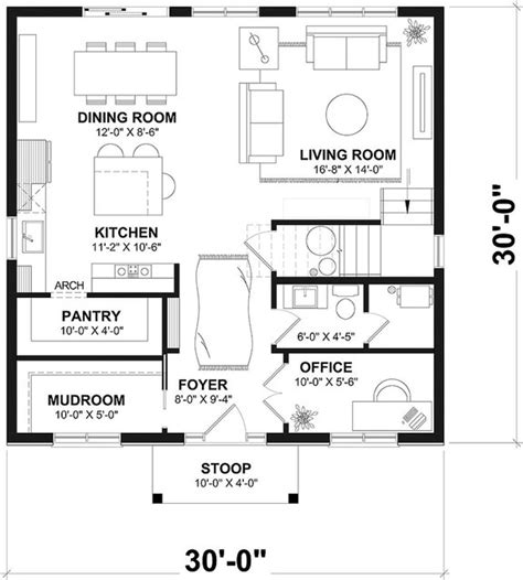 30x30 House Floor Plans Ranger 256 Robinson Plans