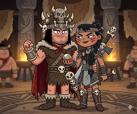 Chieftain Fangbone And His Wife Hammerscab By Godofwarlover On Deviantart