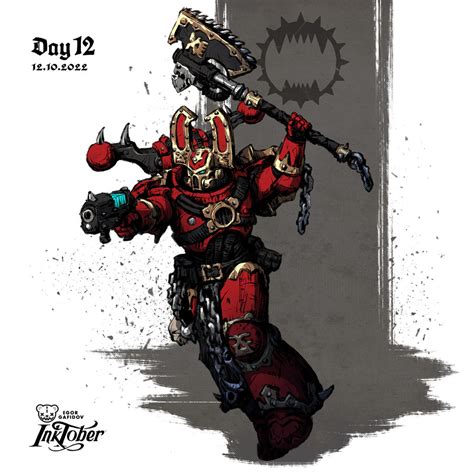 Warhammer 40000 World Eaters By Egor Ursus On Deviantart