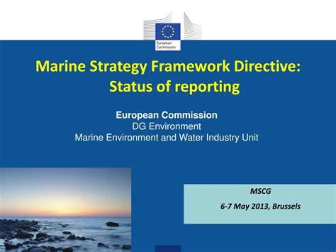 Ppt Marine Strategy Framework Directive Status Of Reporting Powerpoint Presentation Id8980094