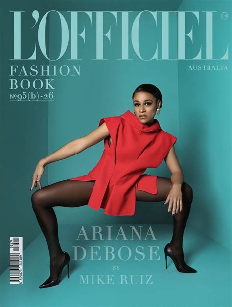 Ariana Debose In Lofficiel Fashion Book Australia March 2026