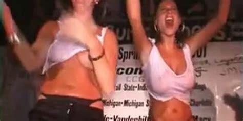 Wet T Shirt Contests With Coeds And Milfs Galore