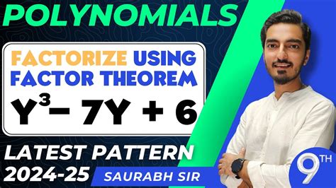 Factor Theorem Polynomials Ncert Class 9th Most Important Concept