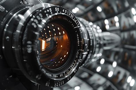 Premium Photo A Captivating Image Of Film Captured Through A Camera