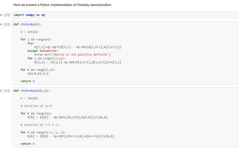 2 30 Pts Write A Function Cholesky And