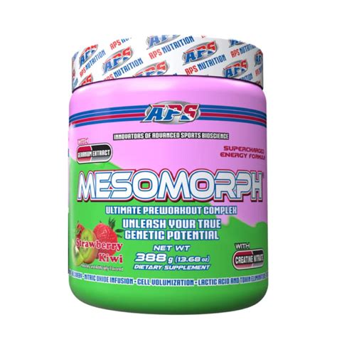 Aps Nutrition Mesomorph Pre Workout V4 25 Servings Nutricartel