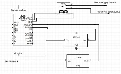 car coming home leaving headlights general guidance arduino forum