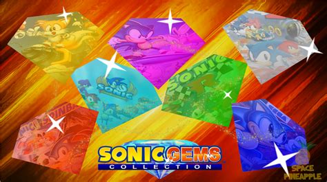 Sonic Gems Collection Poster By Space Pineapple On Deviantart